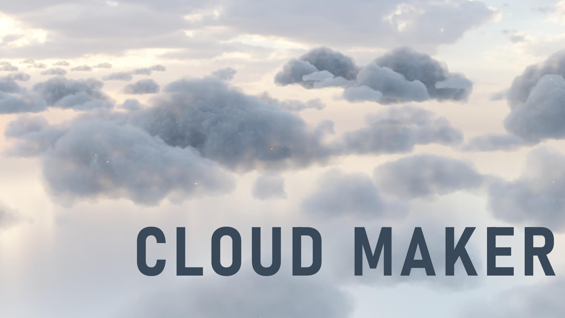 The Cloud Maker - 3D Material or Shader by Pig Scales Studio