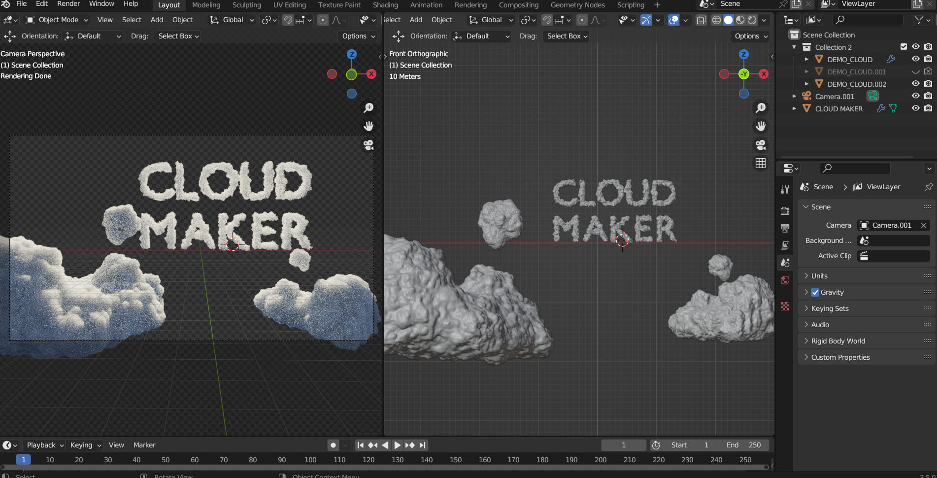 The Cloud Maker - 3D Material or Shader by Pig Scales Studio