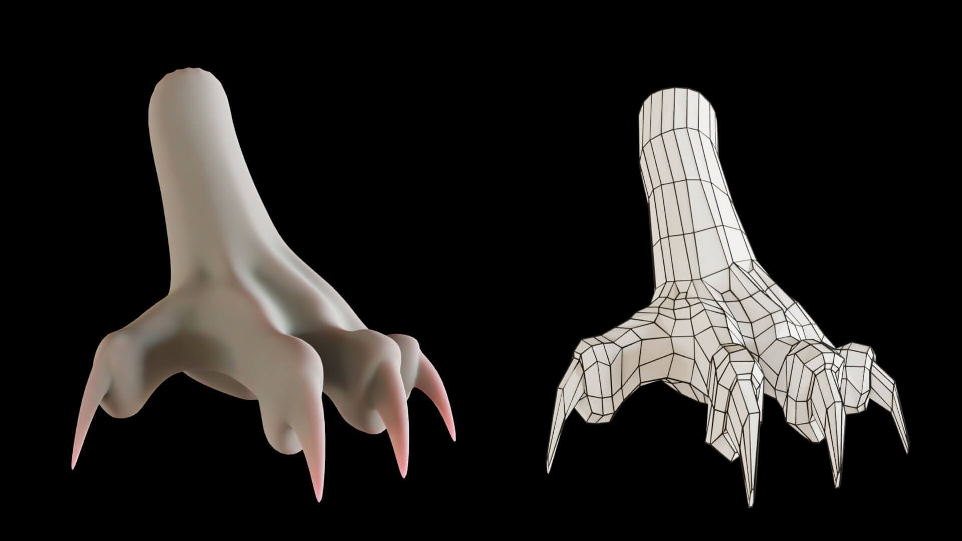 Dragon Bodyparts Base Meshes - 3D Model by Pig Scales Studio