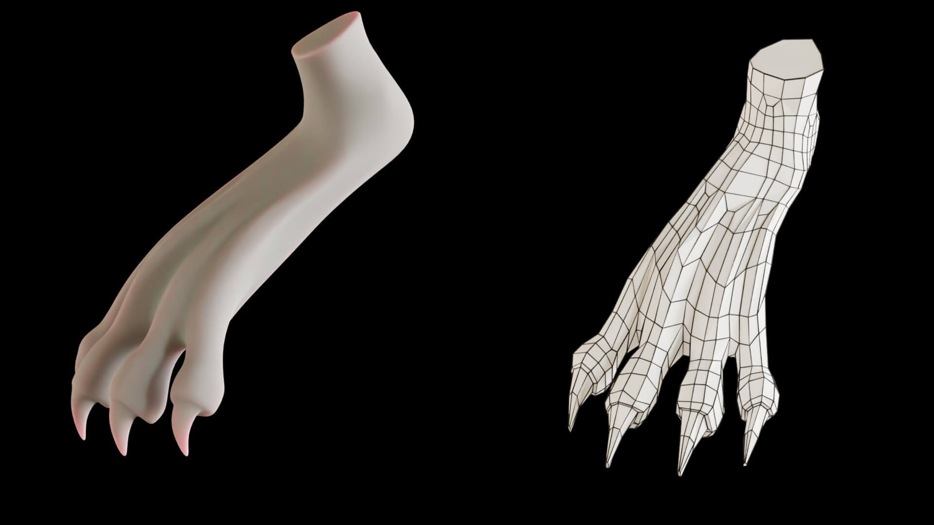 Dragon Bodyparts Base Meshes - 3D Model by Pig Scales Studio