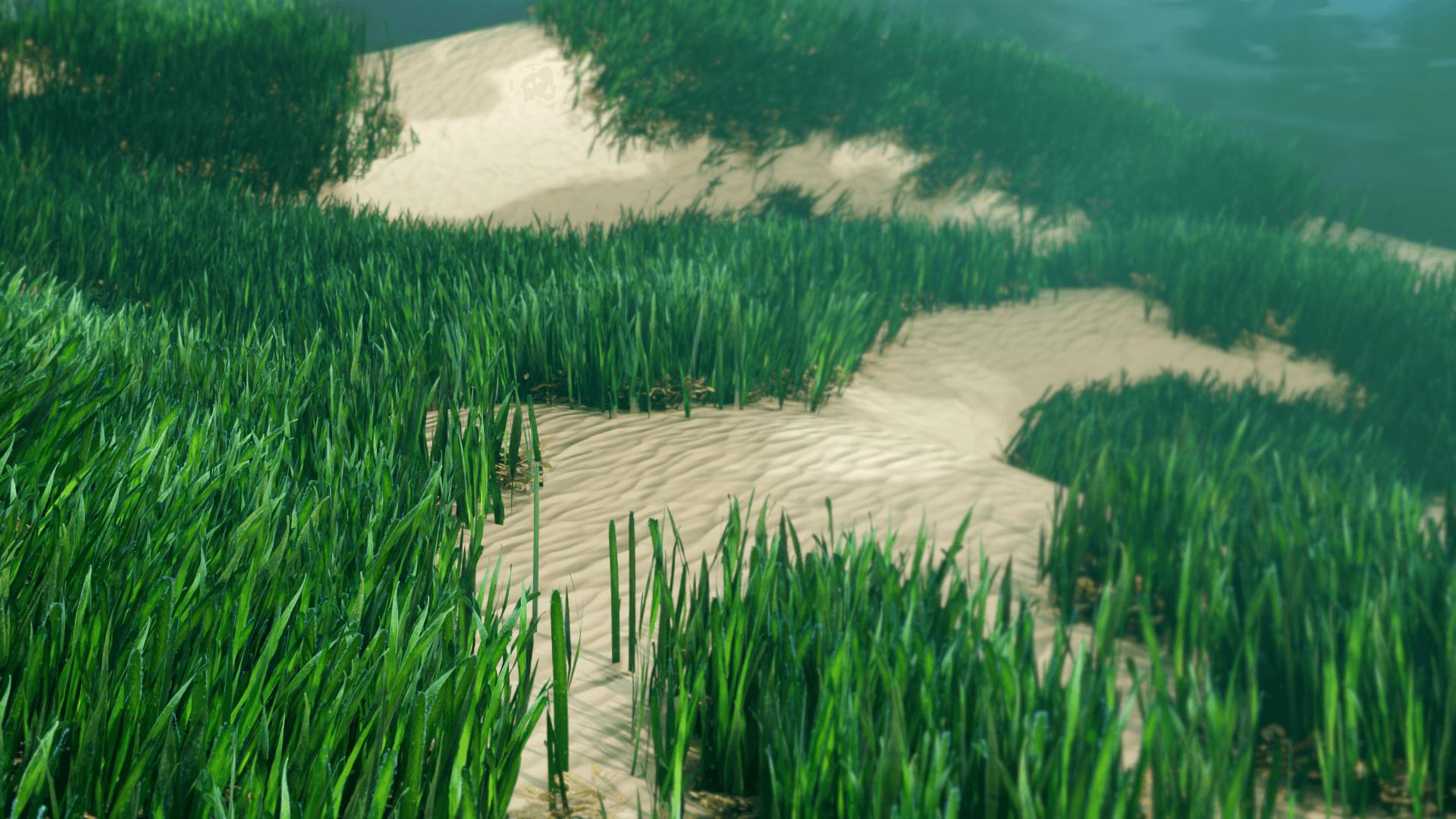 Customizable Seagrass 3D Render, Digital Art by Pig Scales Studio
