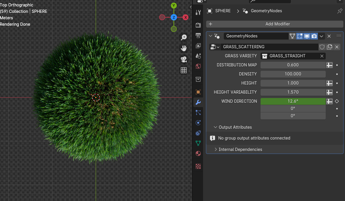 Seagrass Generator - 3D Material or Shader by Pig Scales Studio