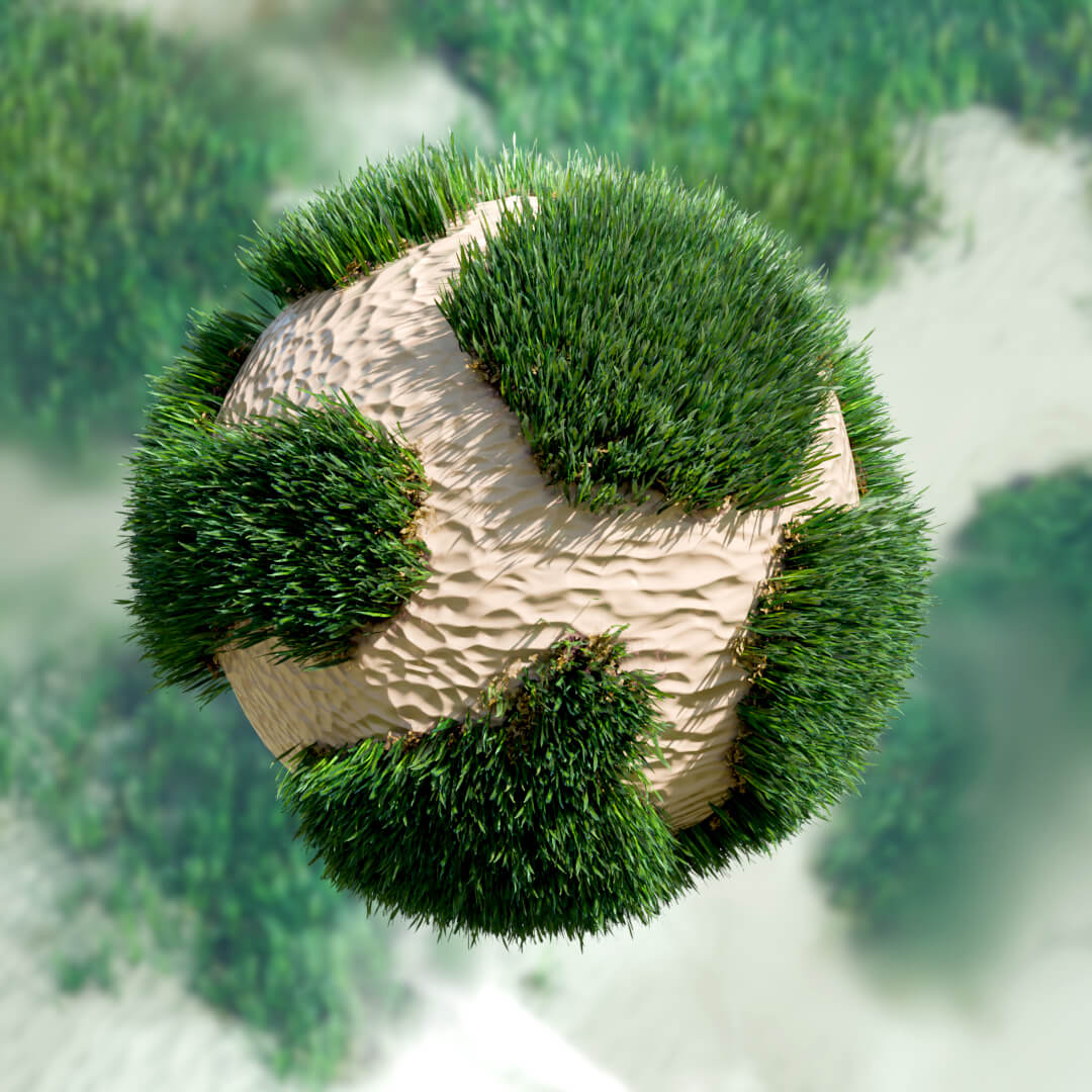 Seagrass Generator - 3D Material or Shader by Pig Scales Studio