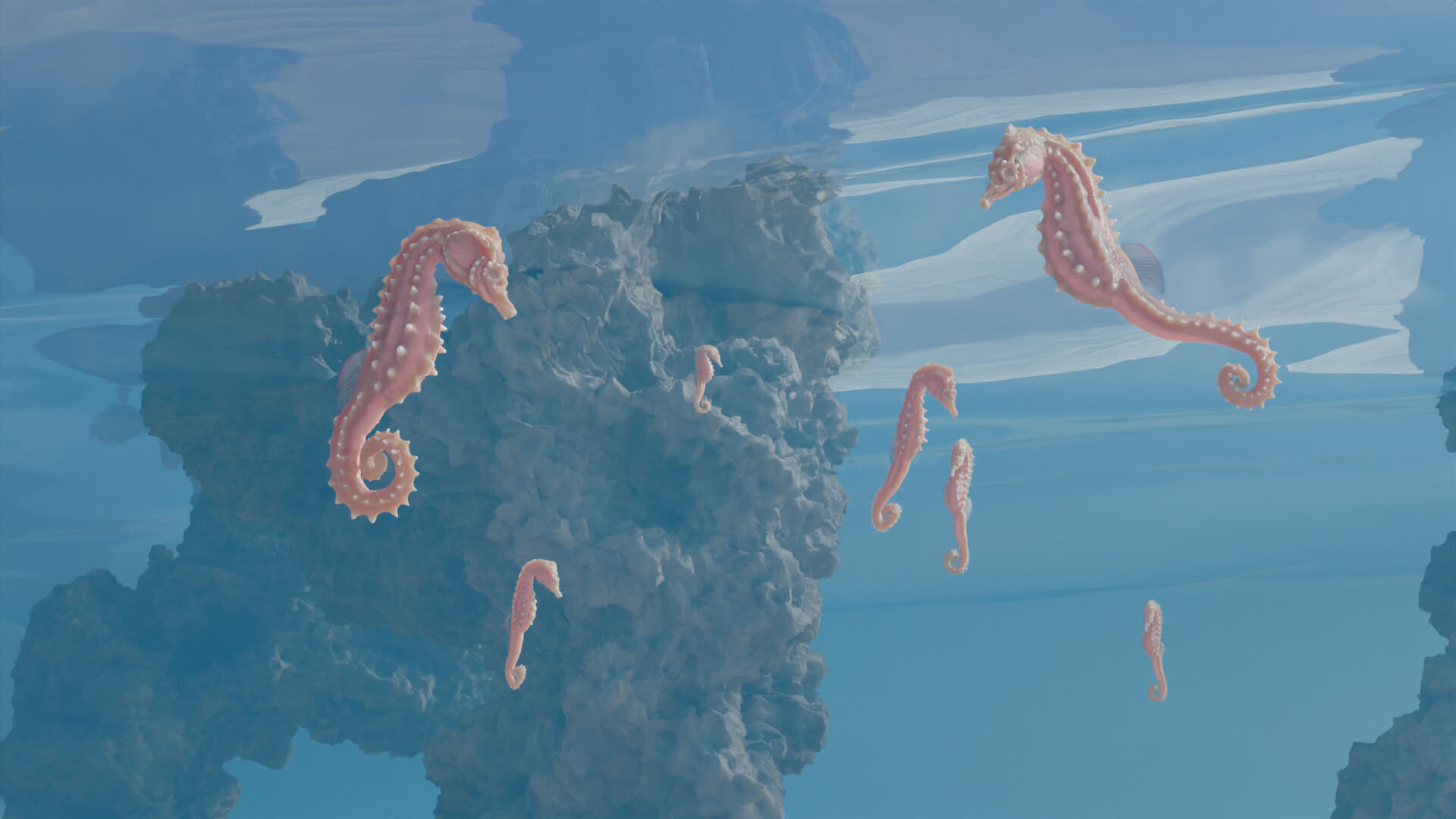 Game Ready Seahorse - 3D Model by Pig Scales Studio