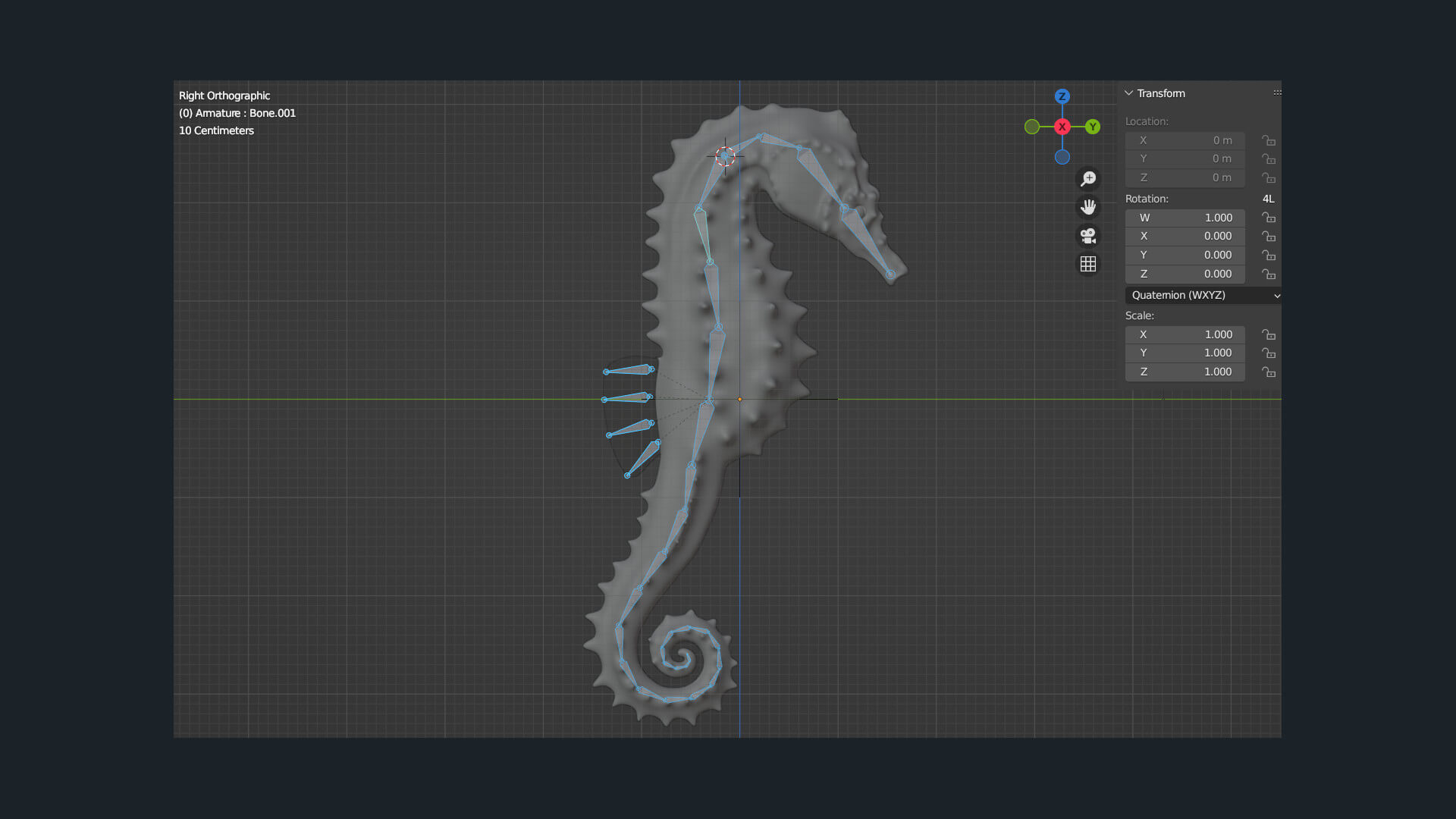 Game Ready Seahorse - 3D Model by Pig Scales Studio