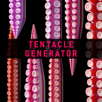Pig Scales Studio | 3D Models | Tentacles