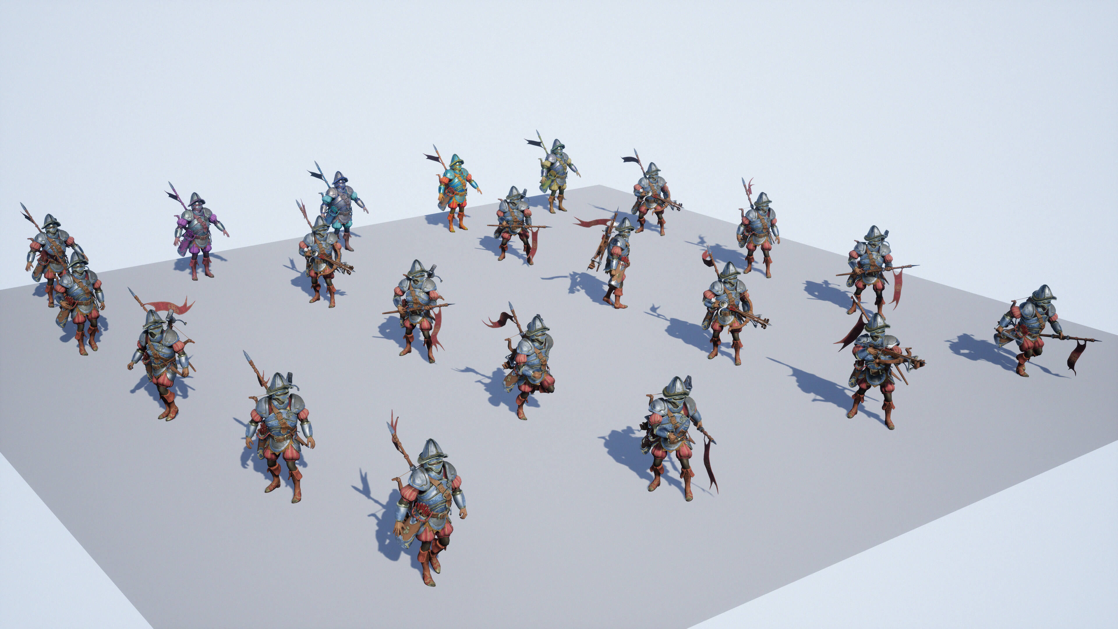 Crossbowman Heavy Armored - 3D Model by pink_penguin