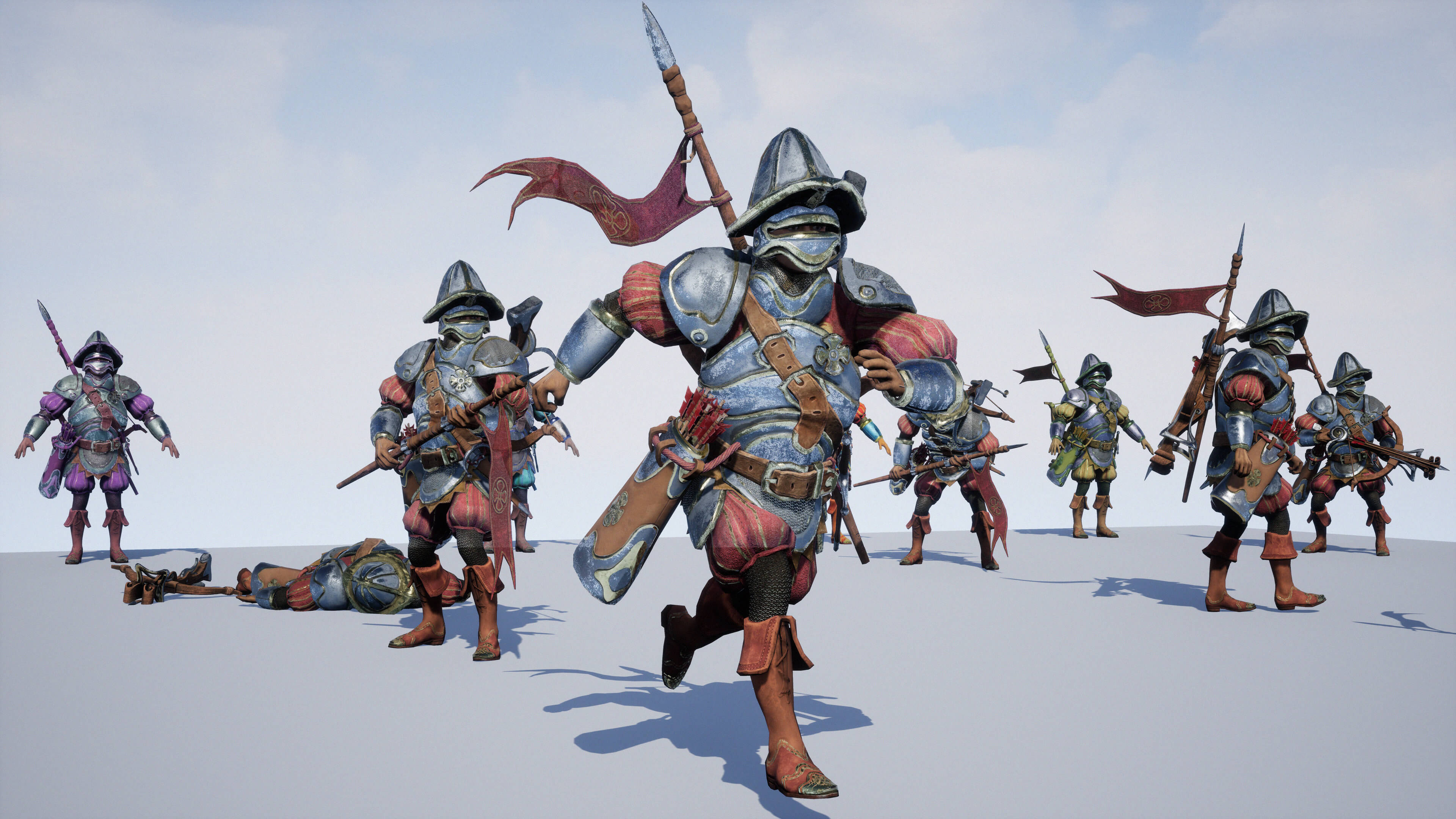 Crossbowman Heavy Armored - 3D Model by pink_penguin