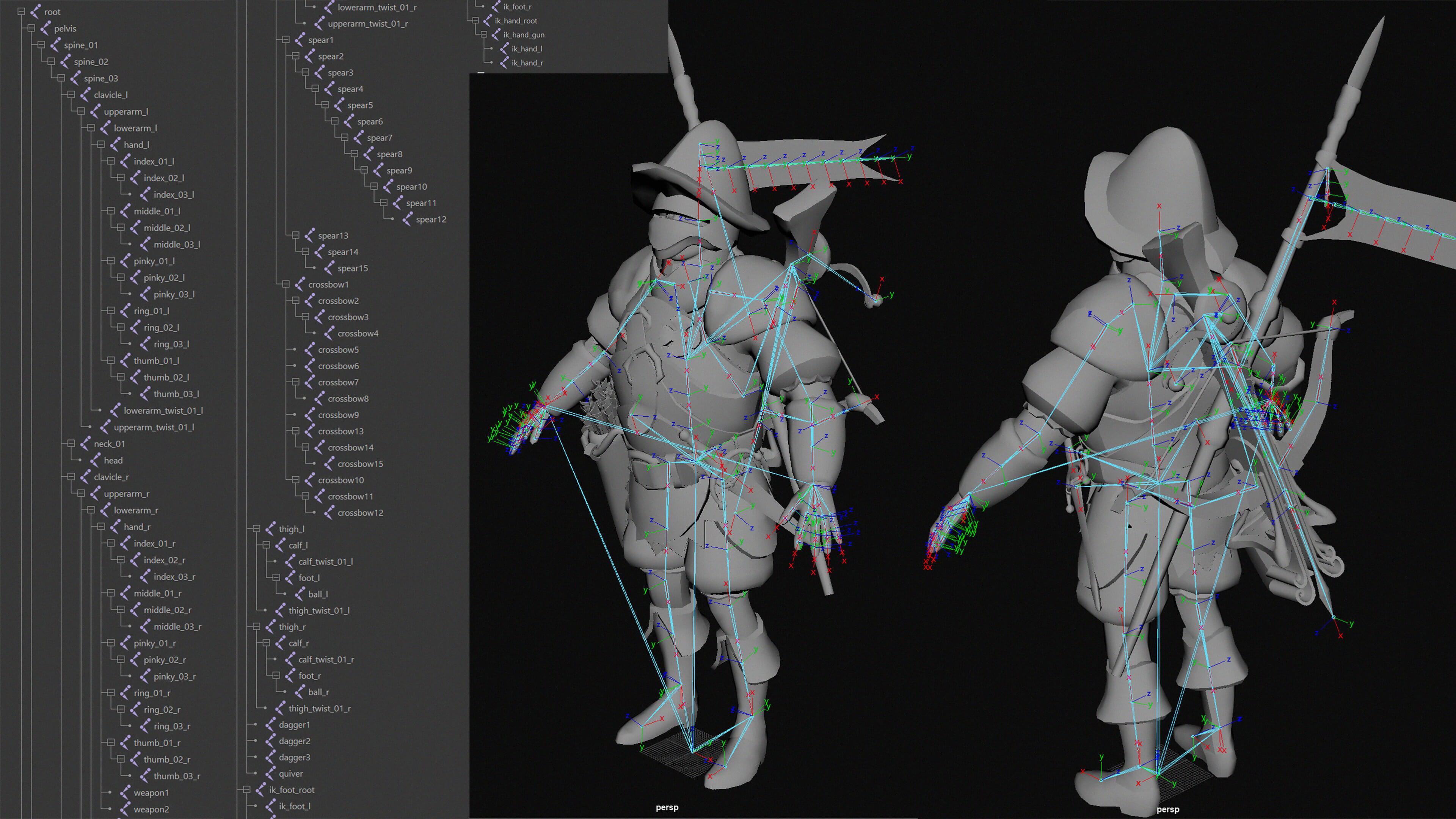 Crossbowman Heavy Armored - 3D Model by pink_penguin