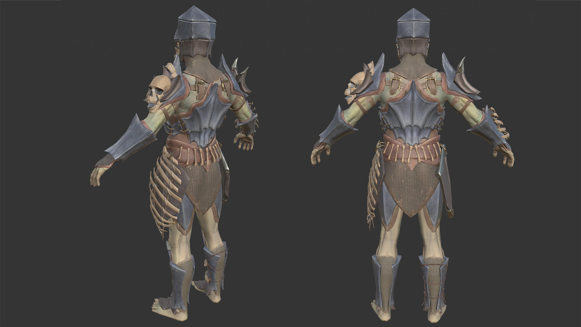 Orc Armored With Sword - 3D Model by pink_penguin