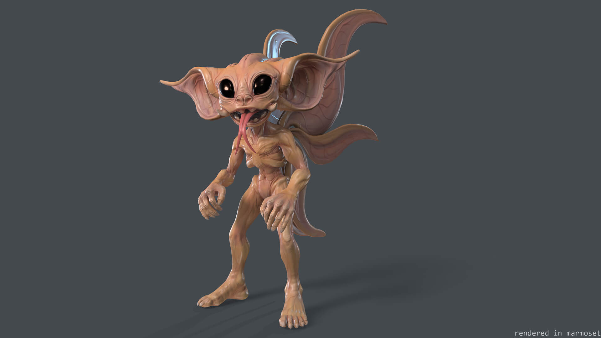 Pixie Flying Animated - 3D Model by pink_penguin