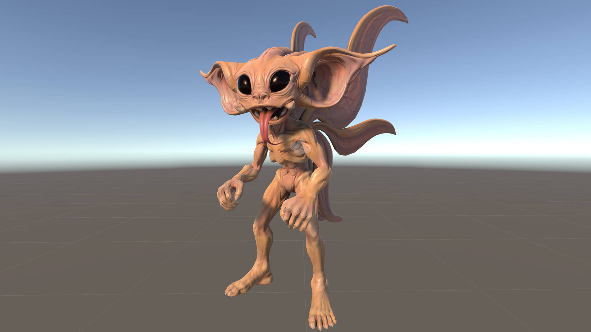 Pixie Flying Animated - 3D Model by pink_penguin