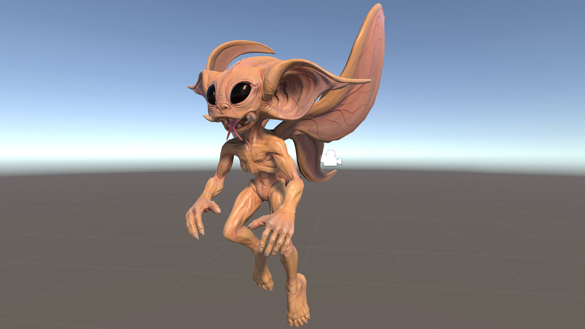 Pixie Flying Animated - 3D Model by pink_penguin