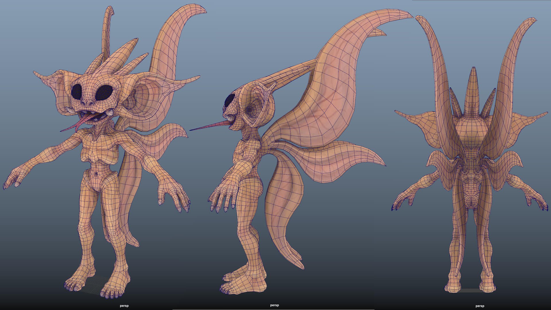 Pixie Flying Animated - 3D Model by pink_penguin