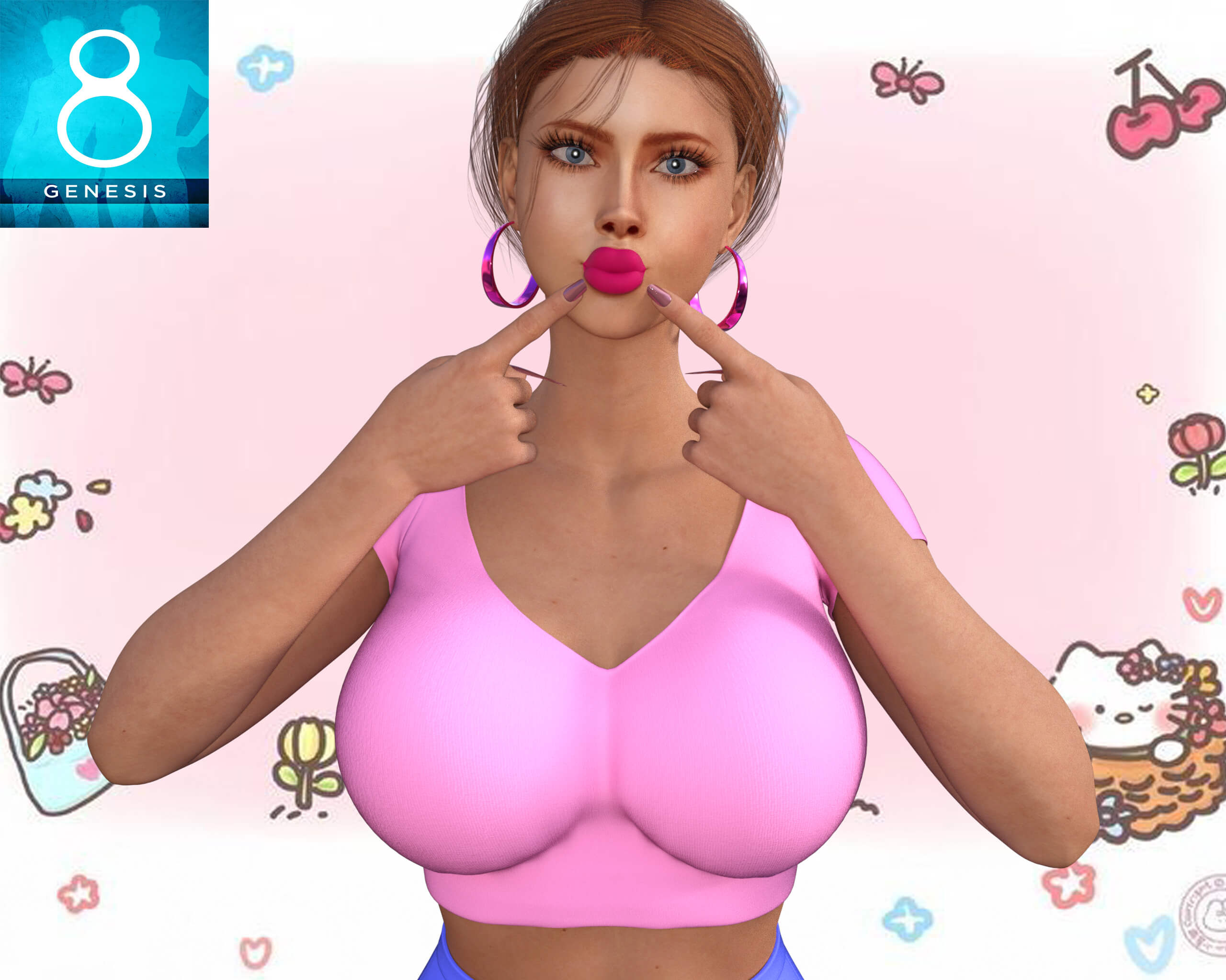 Female Poses Pack G9 G8 G3 G2 - Daz Content by PinkPlasticPerfect