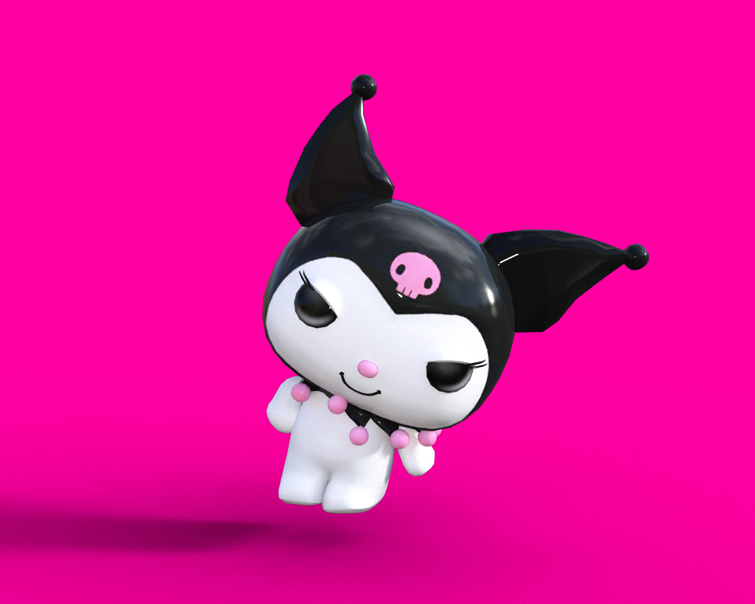 Kuromii Kuromi - Free 3D Model by PinkPlasticPerfect