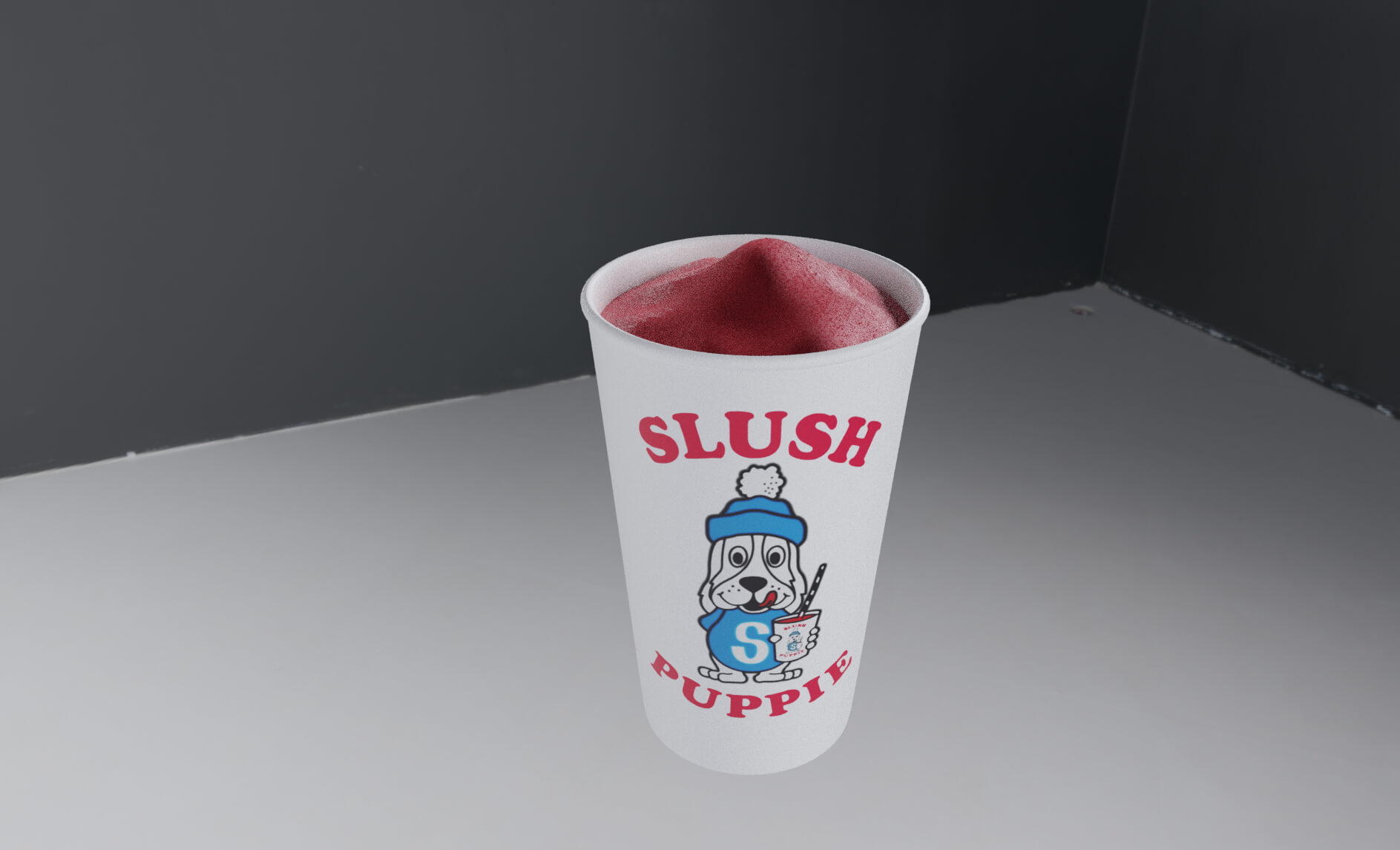 Slush Puppie Cup - 3D Model by Pinkyo