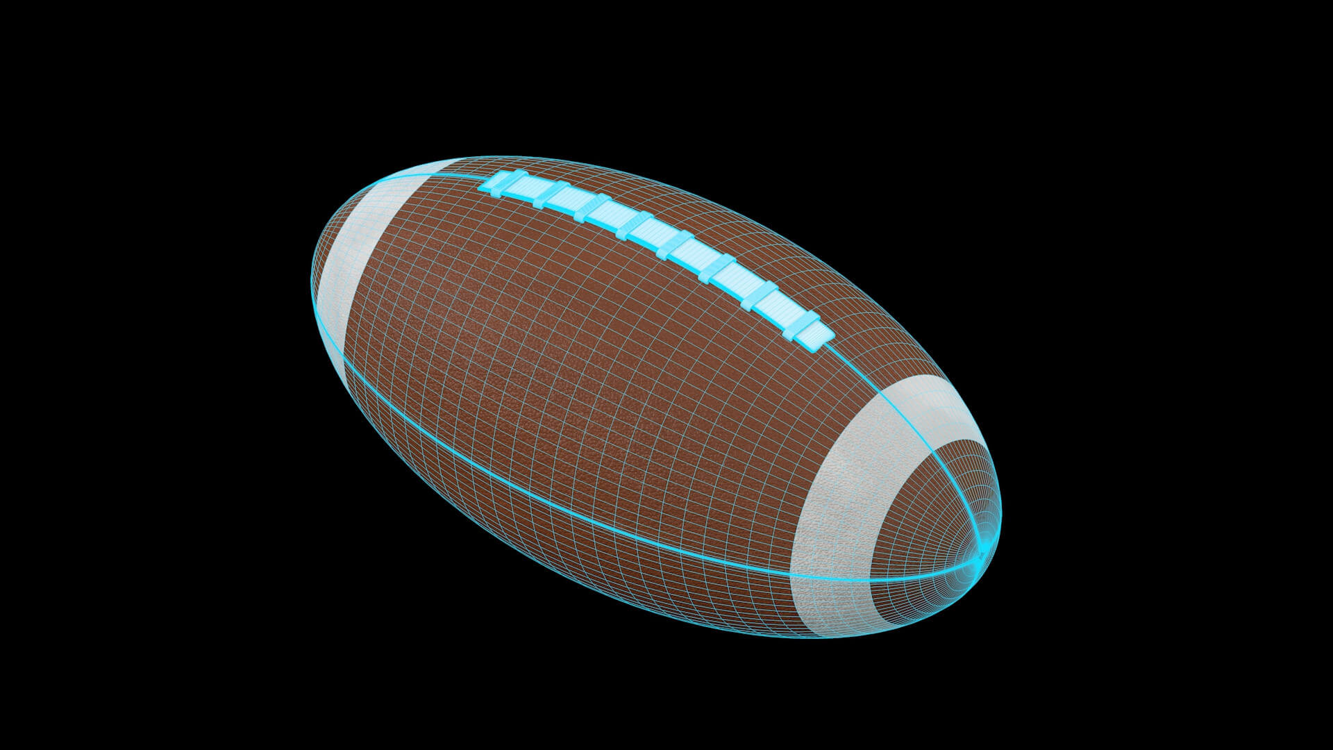American Football - 3D Model by pinnaclecgarts