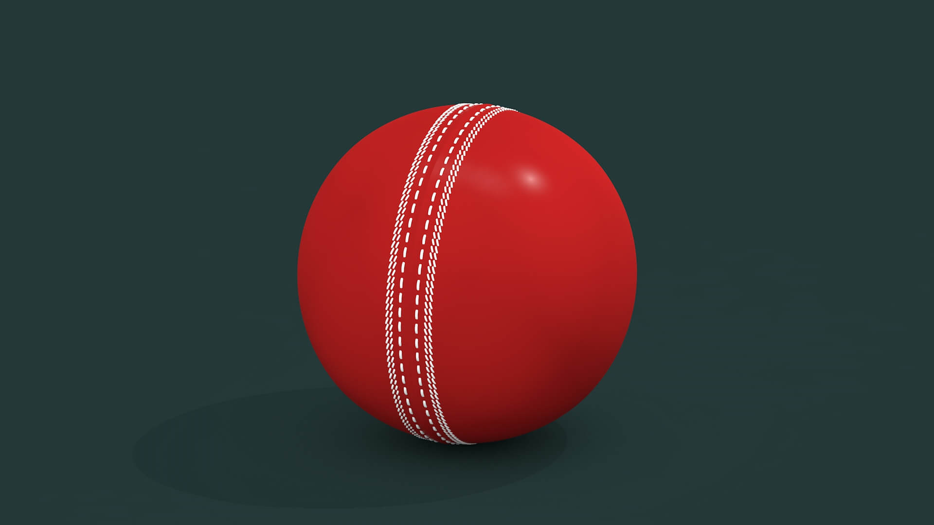 Cricket Ball - 3D Model by pinnaclecgarts