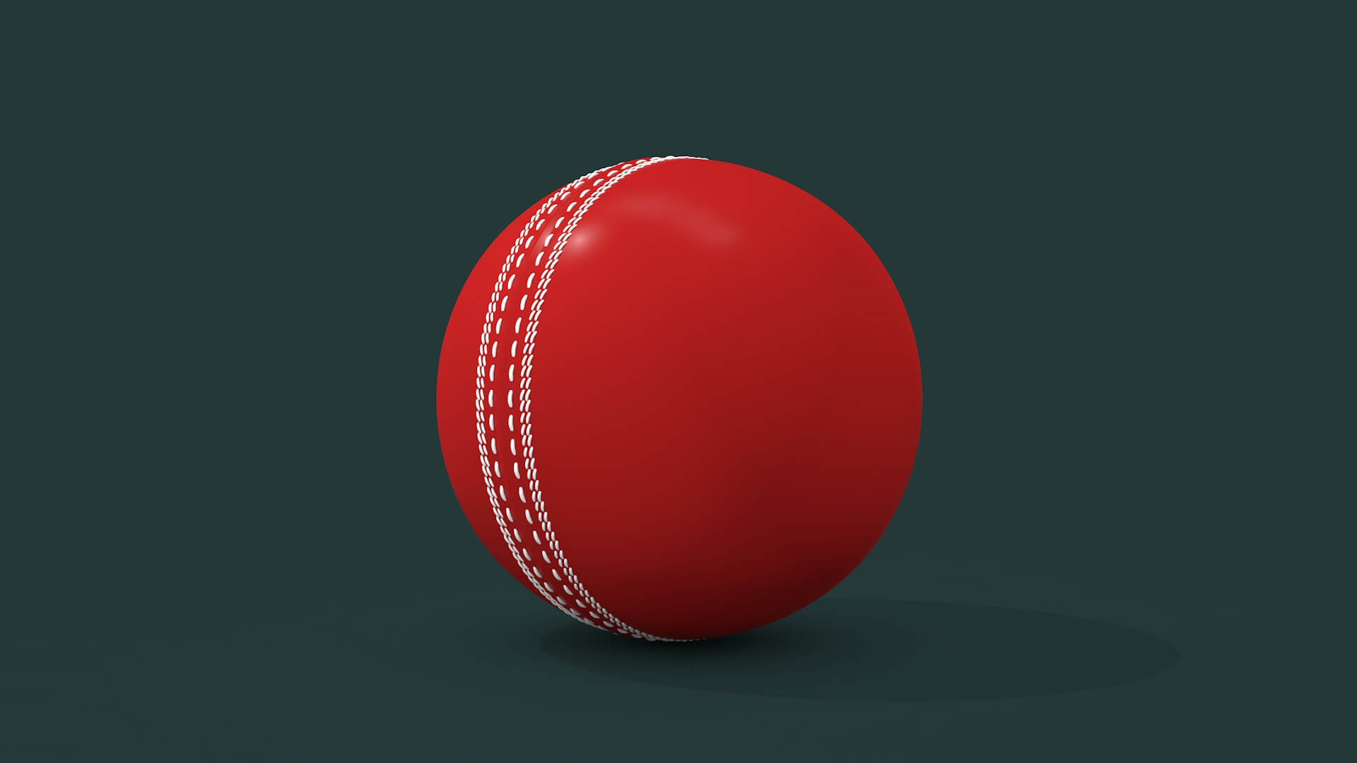 Cricket Ball - 3D Model by pinnaclecgarts