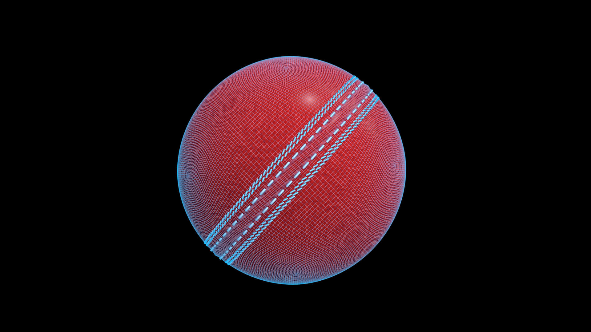 Cricket Ball - 3D Model by pinnaclecgarts