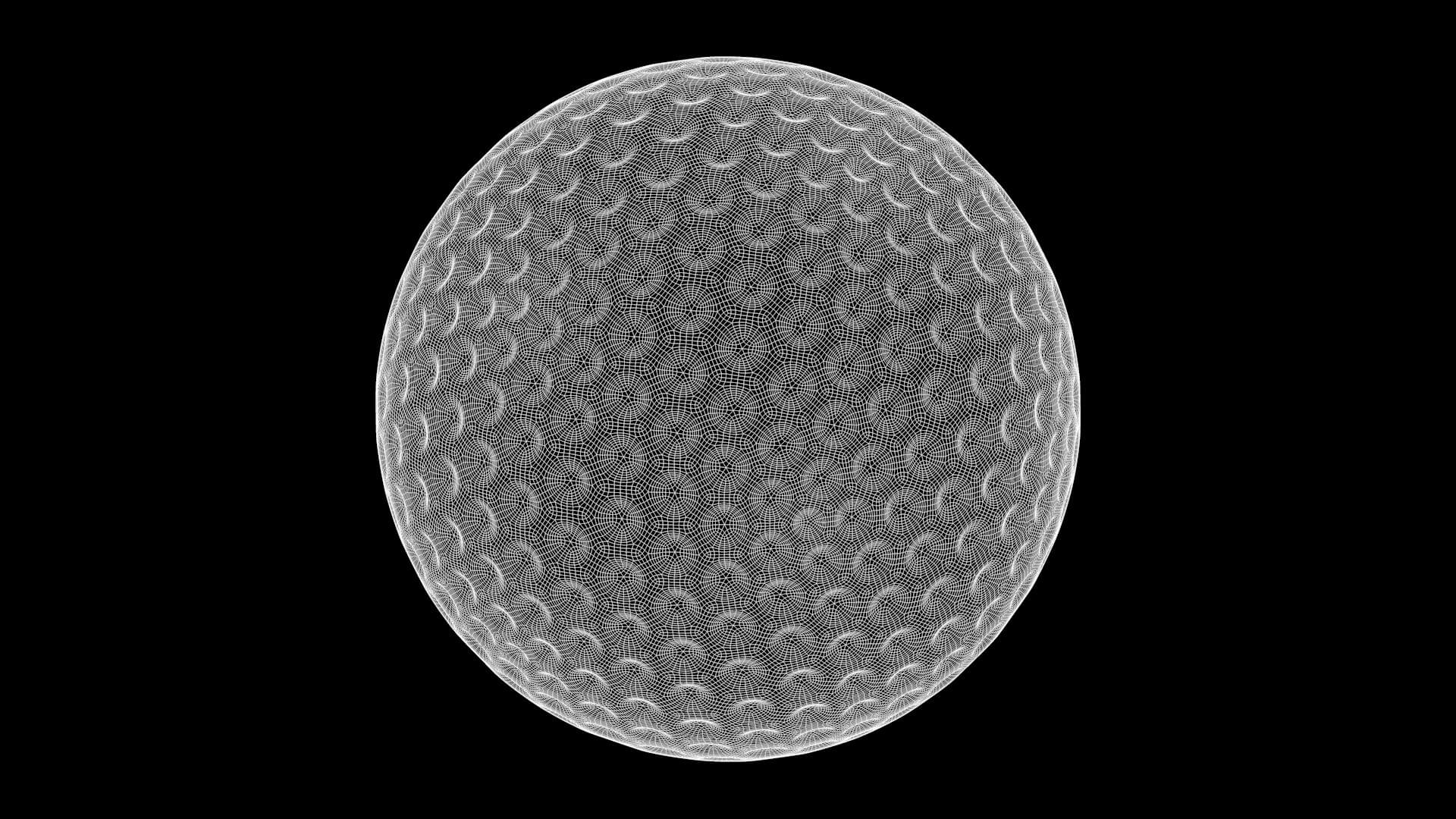 Golf Balls - 3D Model by pinnaclecgarts