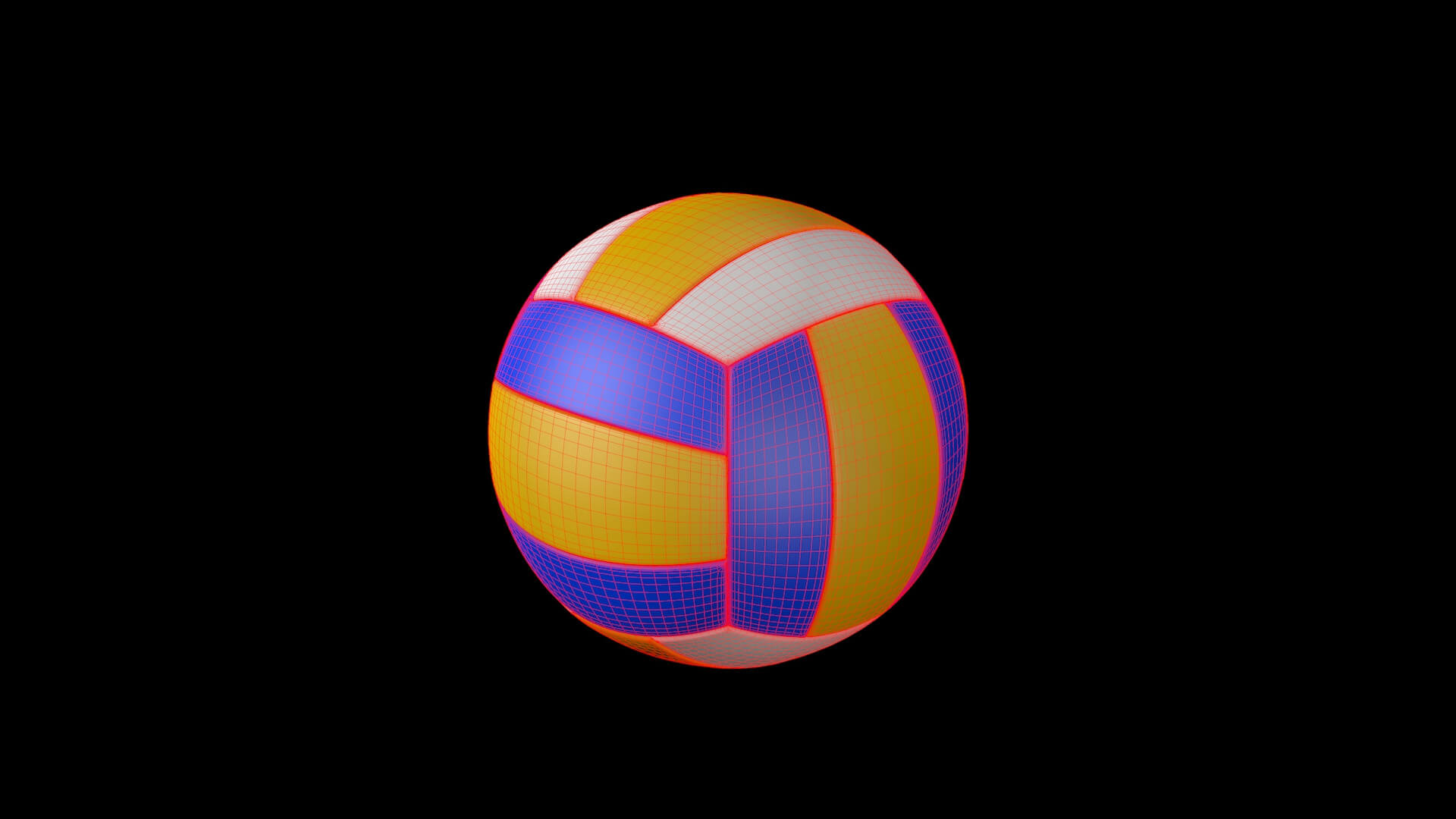 Volleyball - 3D Model by pinnaclecgarts