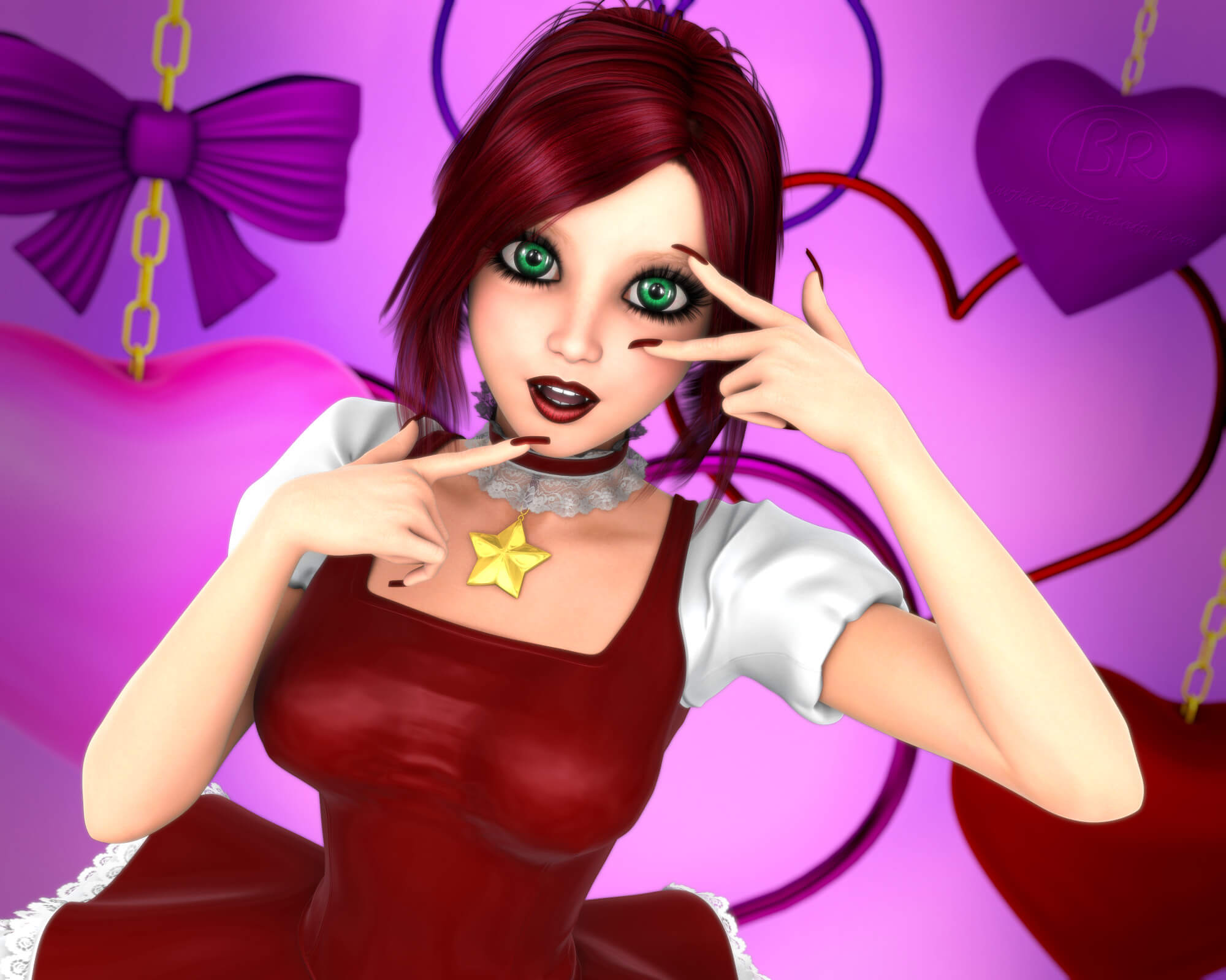 Eyes On Me 3D Render | RenderHub Gallery