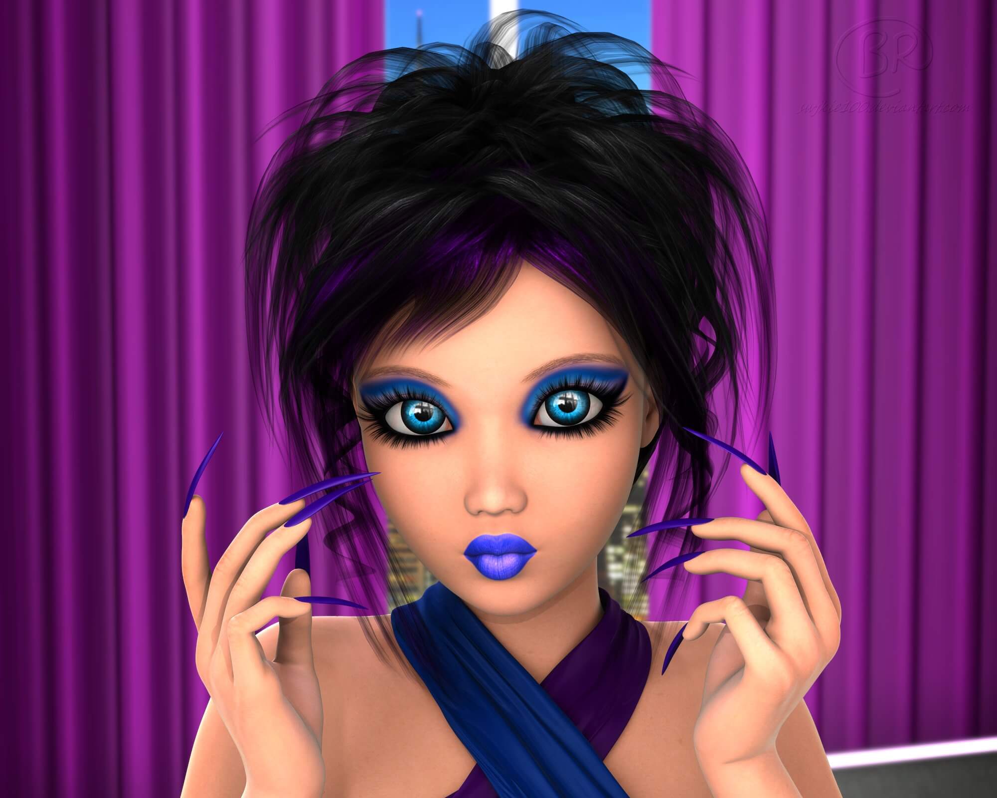 Spellbound 3D Render, Digital Art by Pinspotter