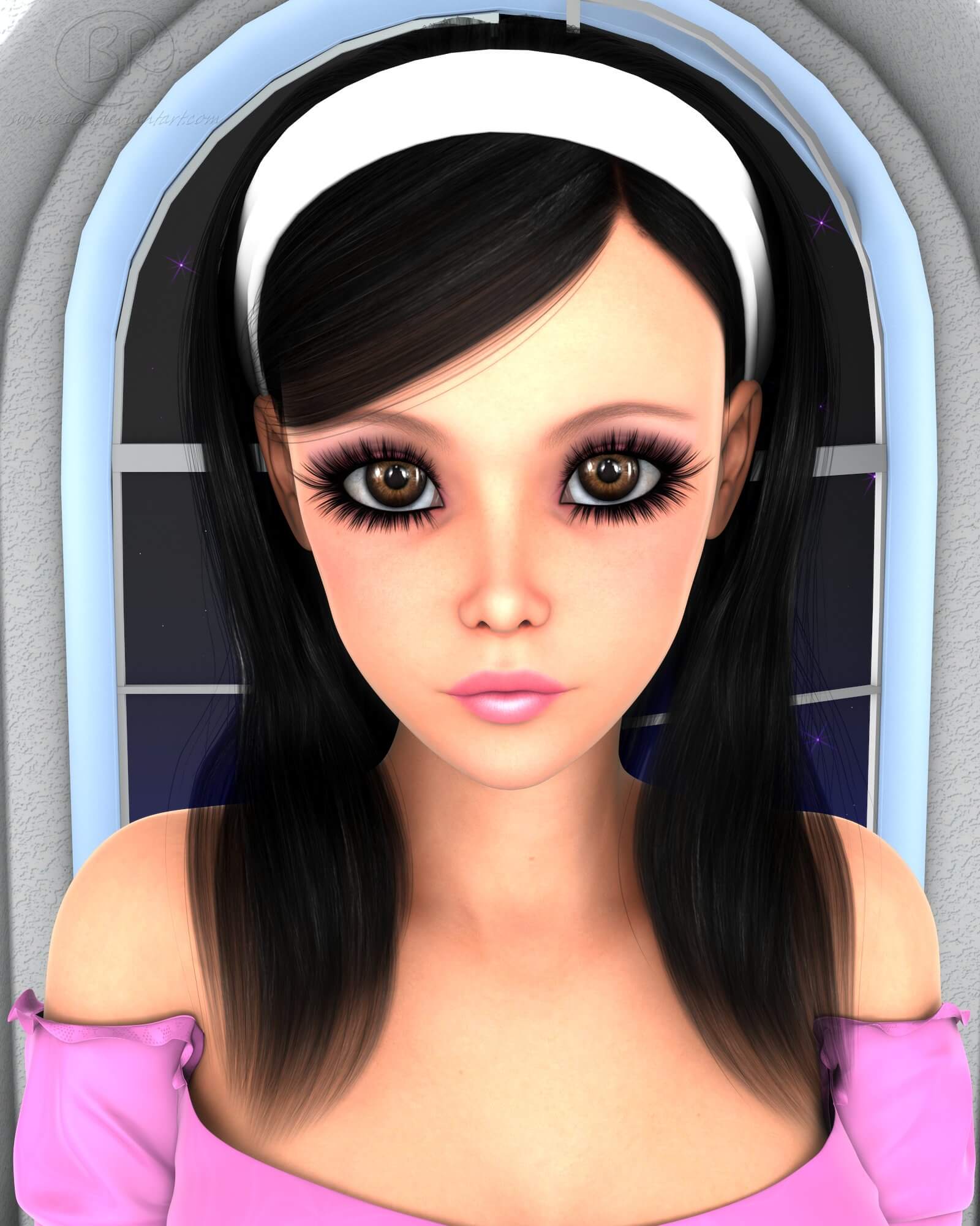 The Stare 3D Render | RenderHub Gallery