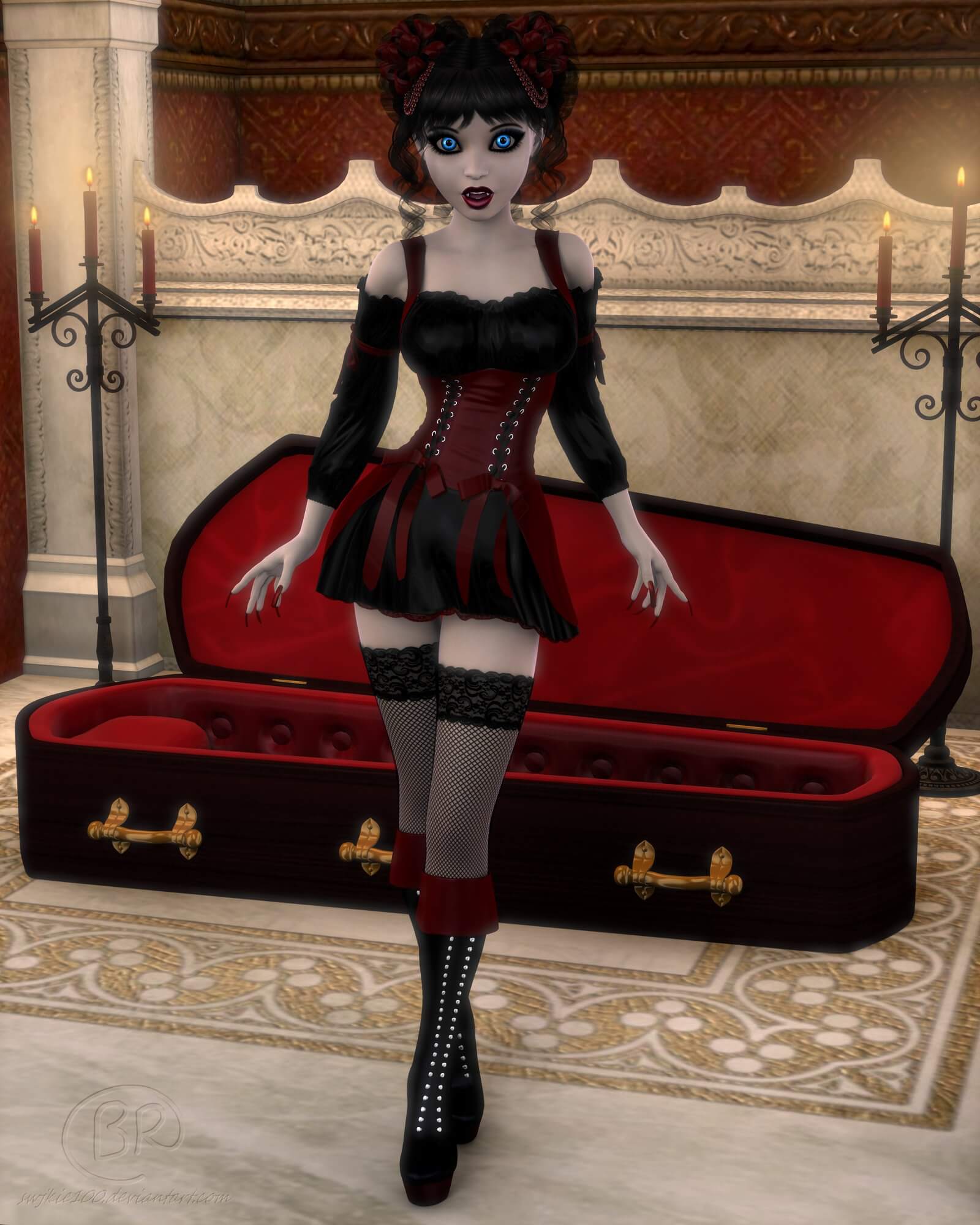 The Vampire Goblet 3D Render | RenderHub Gallery