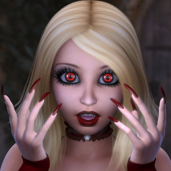 Vampire Queen Redux 1 3D Render | RenderHub Gallery