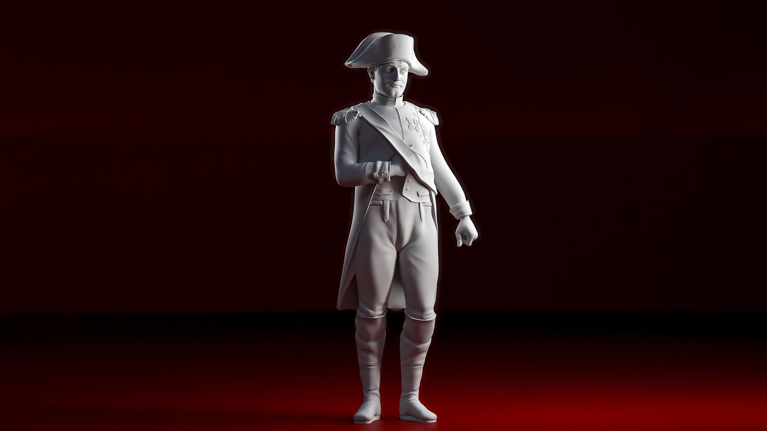 Napoleon Bonaparte - 3D Model by pipepipe123