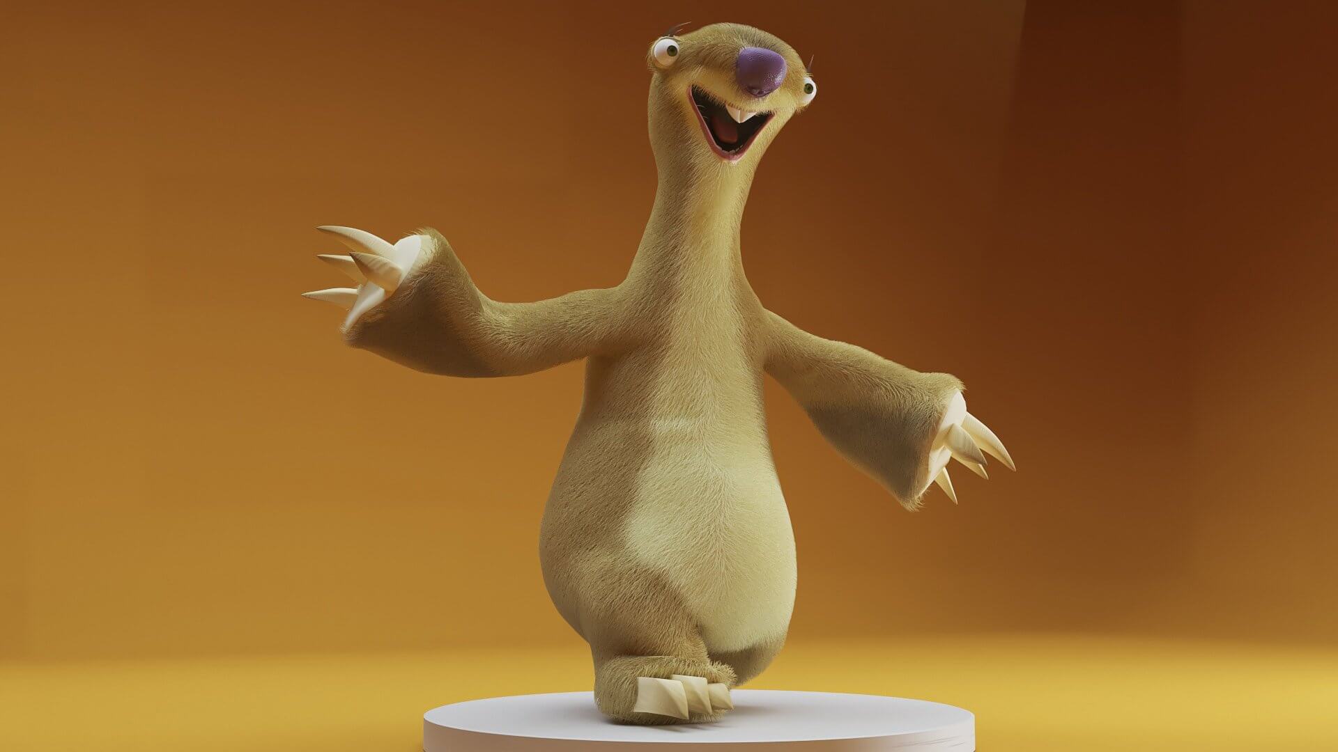 Sid from Ice Age - 3D Model by pipepipe123