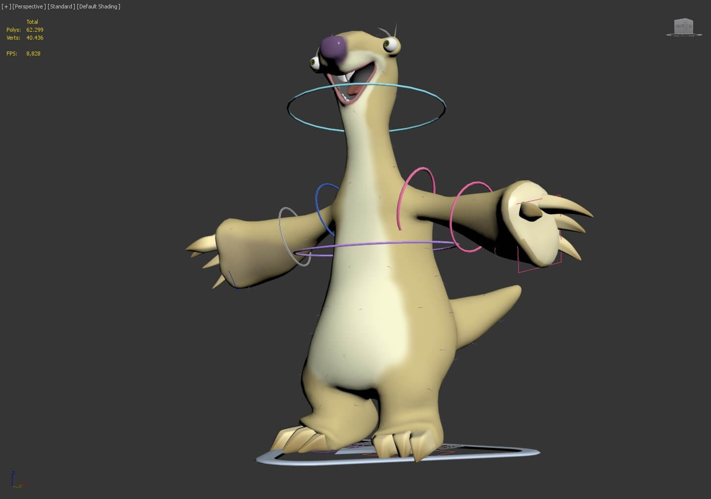 Sid from Ice Age - 3D Model by pipepipe123