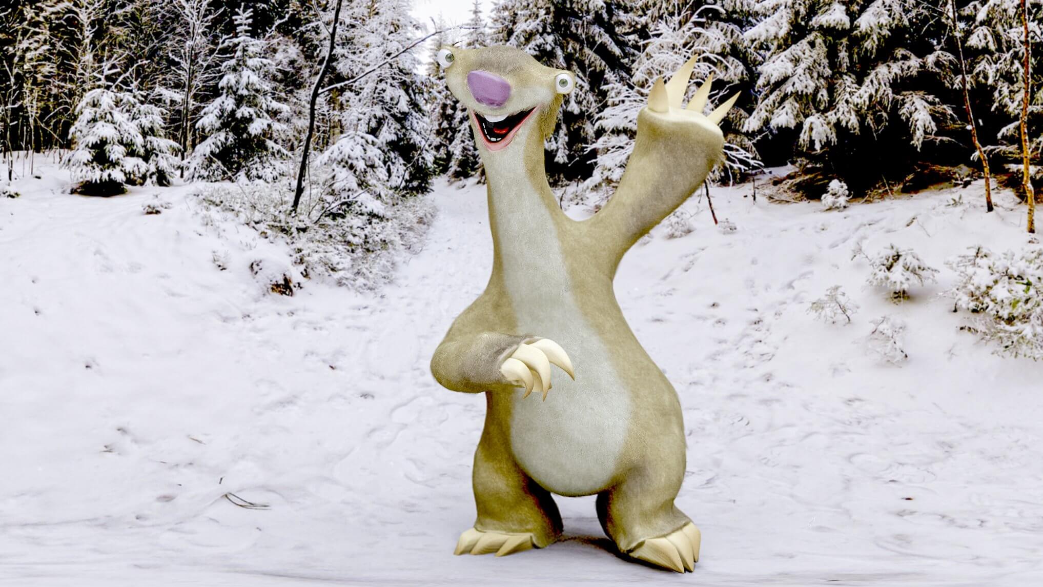 Sid from Ice Age - 3D Model by pipepipe123