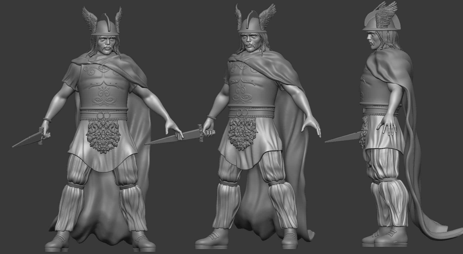 Vercingetorix - 3D Model by pipepipe123