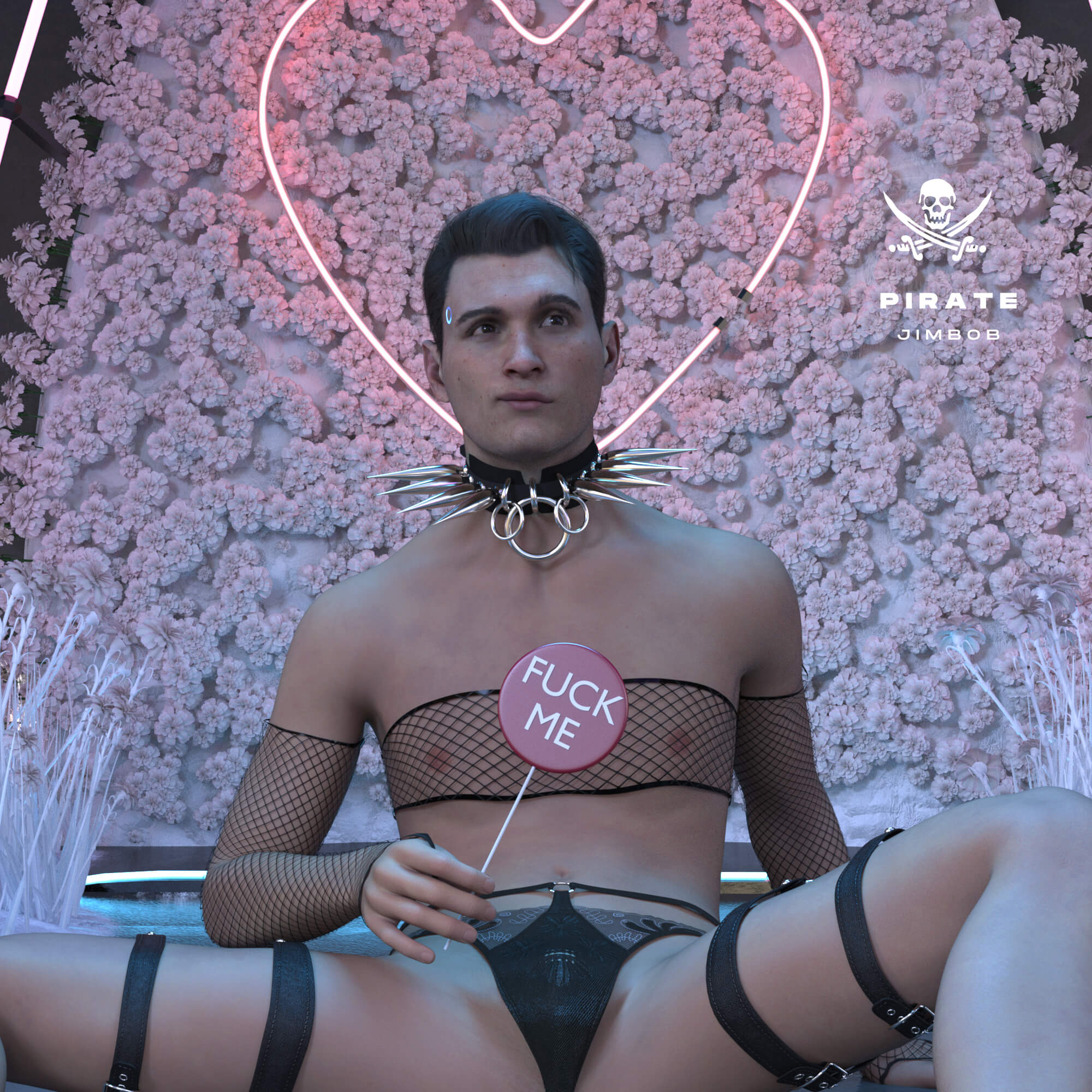 Connor (Detroit Become Human) 3D Render by piratejimbob