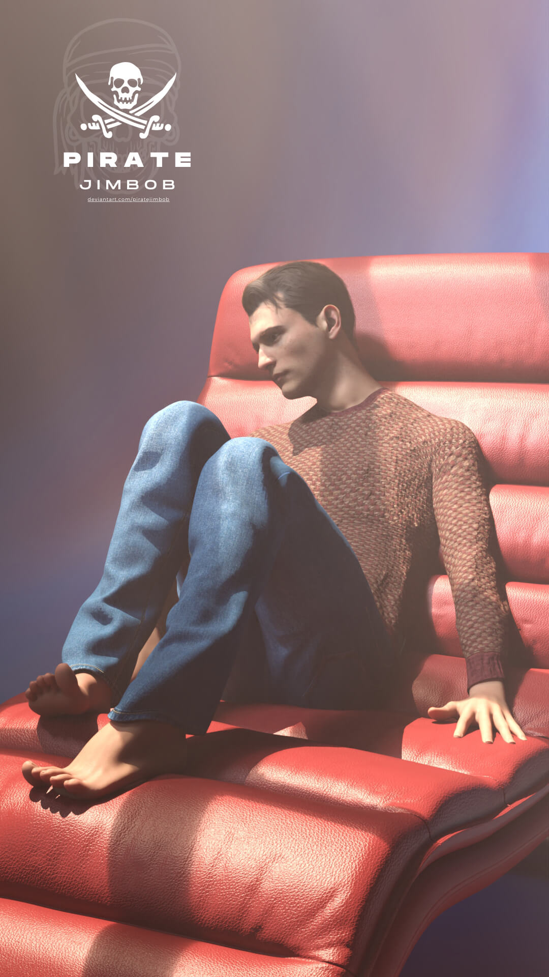 Connor (Detroit Become Human) 3D Render by piratejimbob