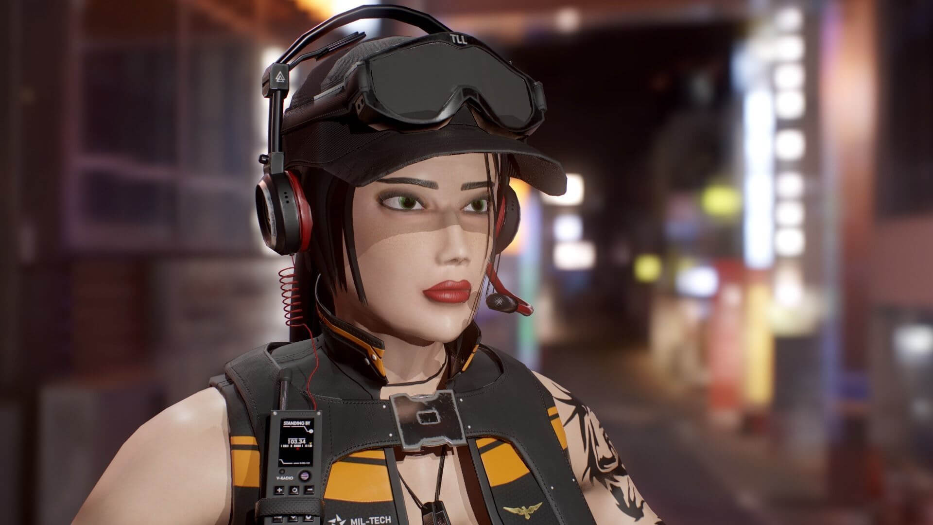 Esther - Mercenary Girl 3D Model by Pivot9876