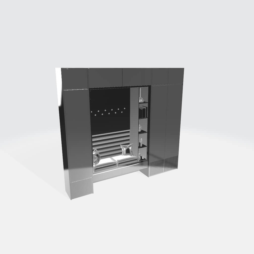 Hallaway 14 3D Model by Pivot9876