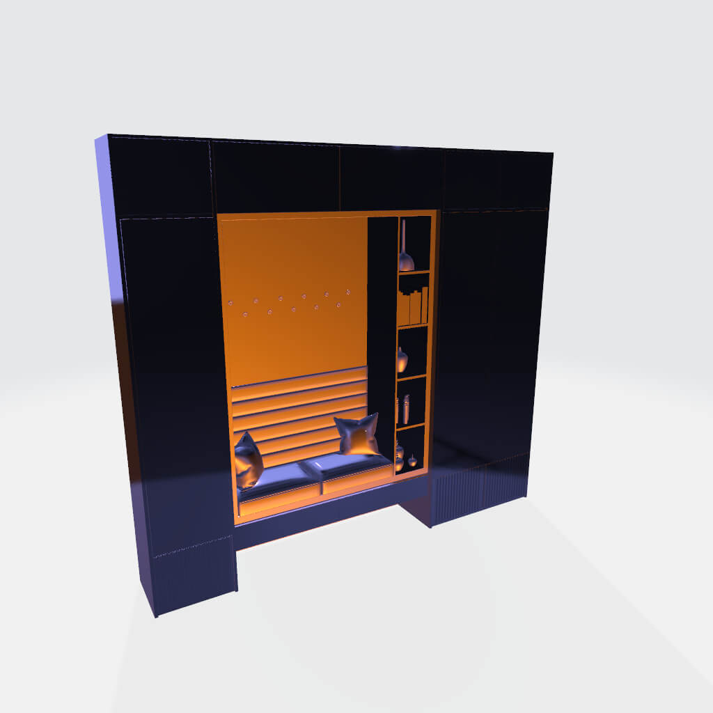 Hallaway 14 3D Model by Pivot9876