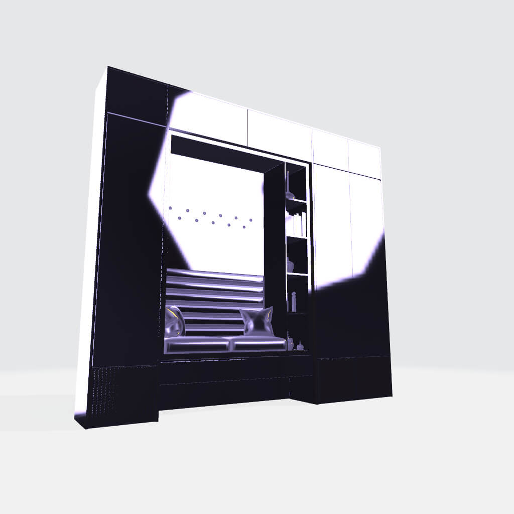 Hallaway 14 3D Model by Pivot9876