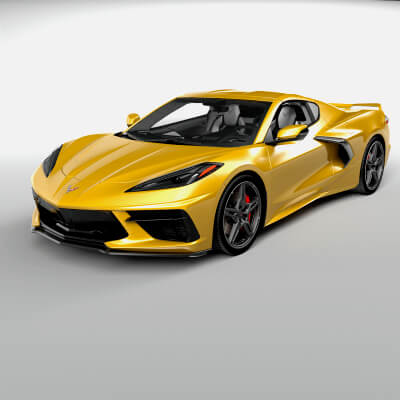 Chevrolet Corvette C8 - 3D Model by PixelPoint