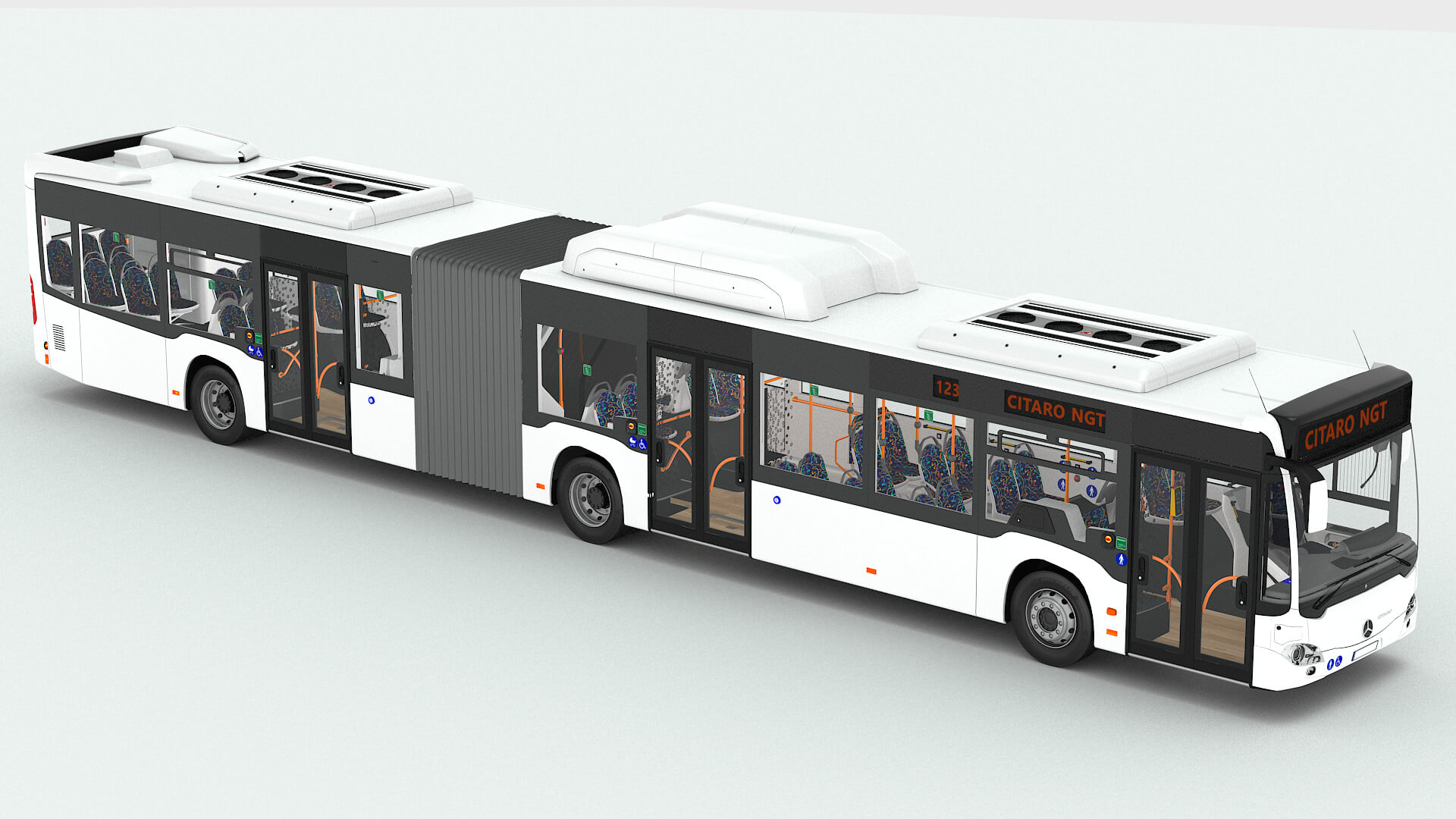 Mercedes Benz Citaro Capacity Ngt - 3D Model by PixelPoint