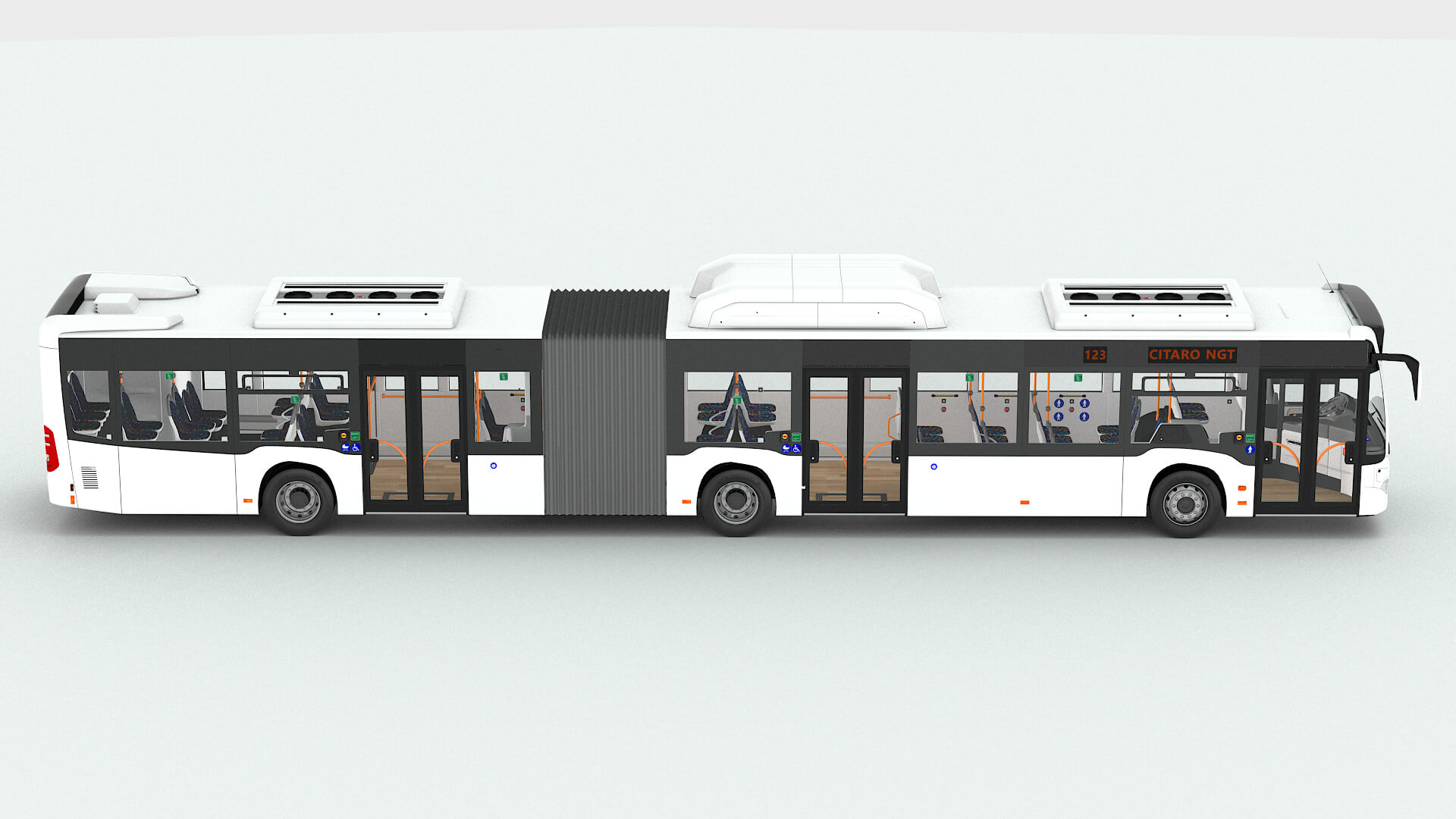 Mercedes Benz Citaro Capacity Ngt - 3D Model by PixelPoint