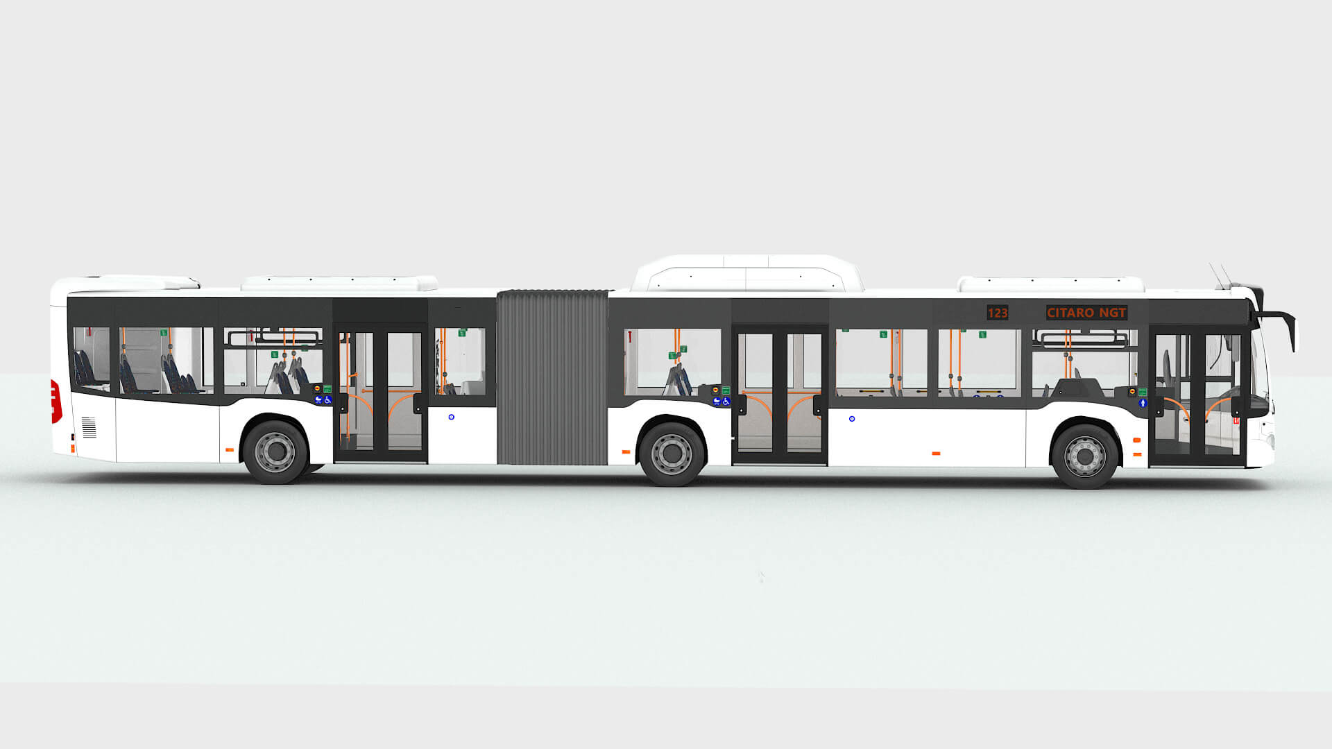 Mercedes Benz Citaro Capacity Ngt - 3D Model by PixelPoint
