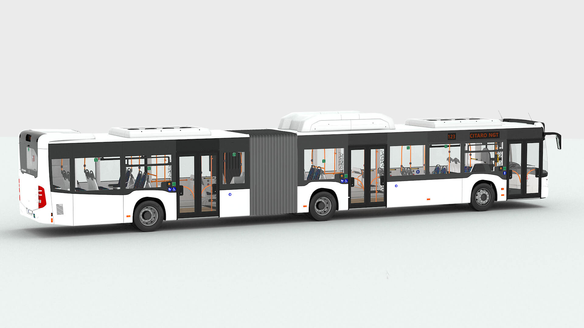 Mercedes Benz Citaro Capacity Ngt - 3D Model by PixelPoint