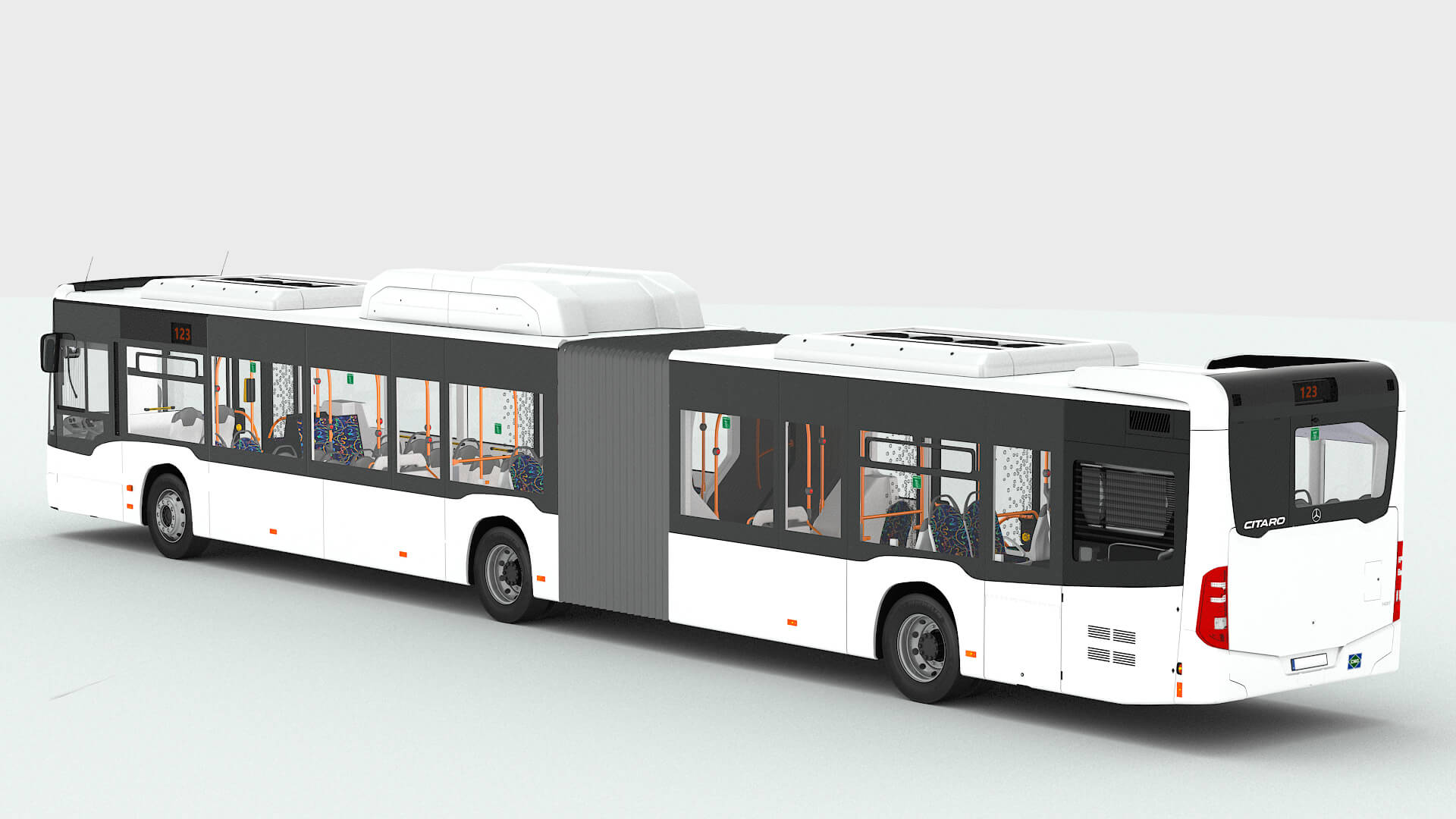 Mercedes Benz Citaro Capacity Ngt - 3D Model by PixelPoint