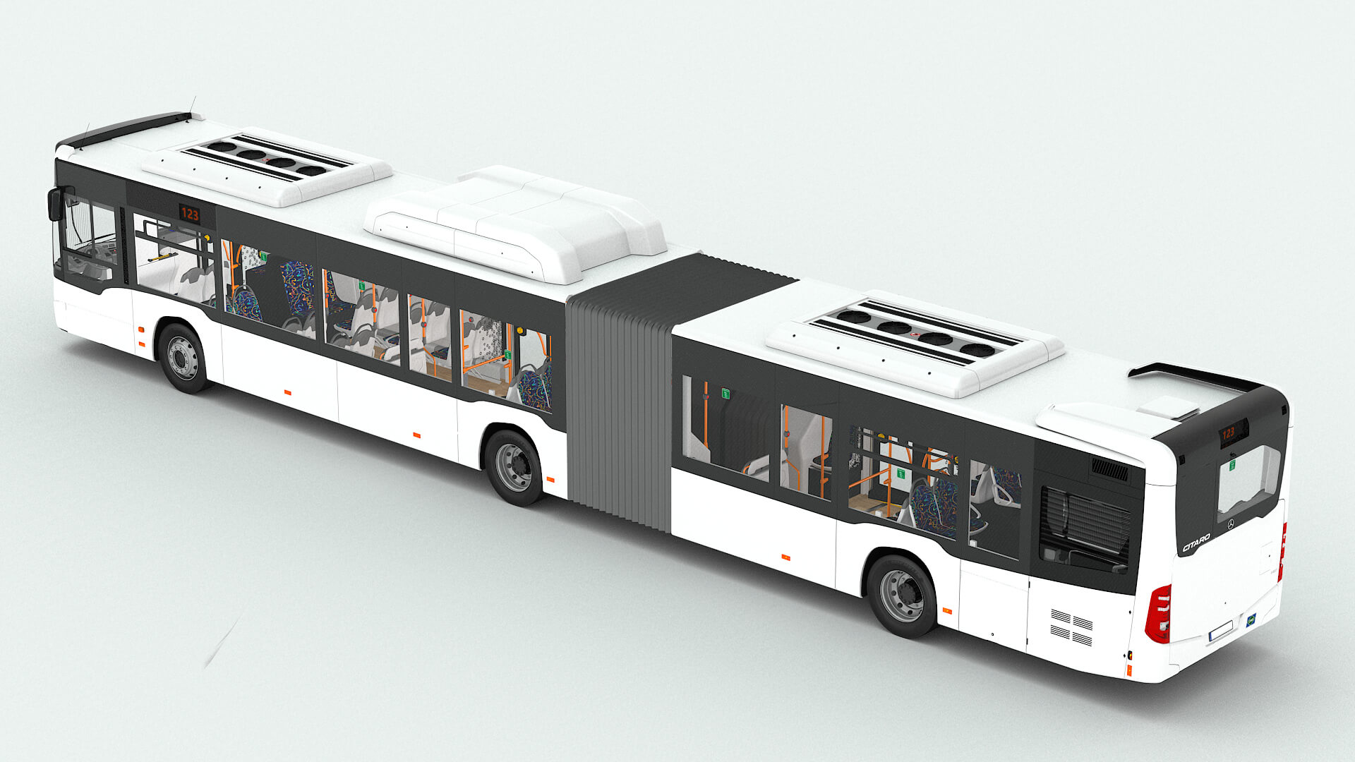 Mercedes Benz Citaro Capacity Ngt - 3D Model by PixelPoint